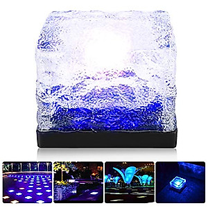 Aqur2020 LED Buried Lamp, Garden Blue Light Buried Lamp, Fashionable for Park Landscape Courtyard Home