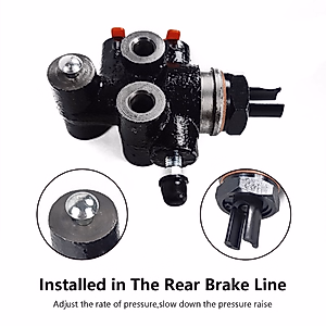 Brake Load Sensing Proportioning Valve Replacement for Toyota Tacoma Pickup SR5 DLX Extended Cab 47910-26040