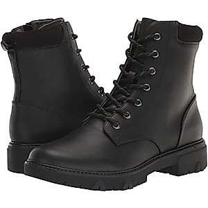 Dr. Scholl's Shoes Women's Headstart Mid Shaft Boots Calf, Black Synthetic, 8