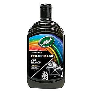 Turtle Wax 52708 Color Magic Car Paintwork Polish Restores Colour & Shine Black 500ml