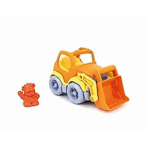 Green Toys Scooper Construction Truck, Yellow/Orange