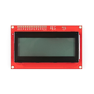 SparkFun 20x4 SerLCD - RGB Backlight (Qwiic) - Black on Red/Green/Blue Display Communicate with Serial I2C SPI 3.3V Logic and Power