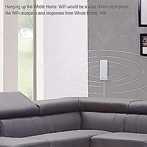 Koroao Wall Mount Holder for Linksys Velop Tri-Band AC2000/AC6600/AC4400/AC2200 Whole Home WiFi Mesh System by Koroao, Linksys Velop Mesh Router Holder (2PACK)