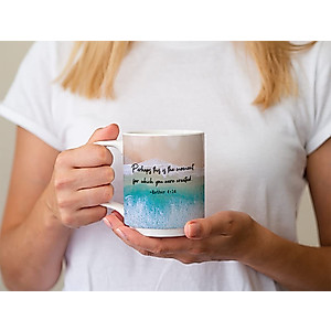 TJ Originals Esther 4:14 Perhaps This Is The Moment Gifts for Her - Bible Verse Graduation Drinkware- 11oz Ceramic Mug - Best Christian Office BFF Gifts for Women Friends