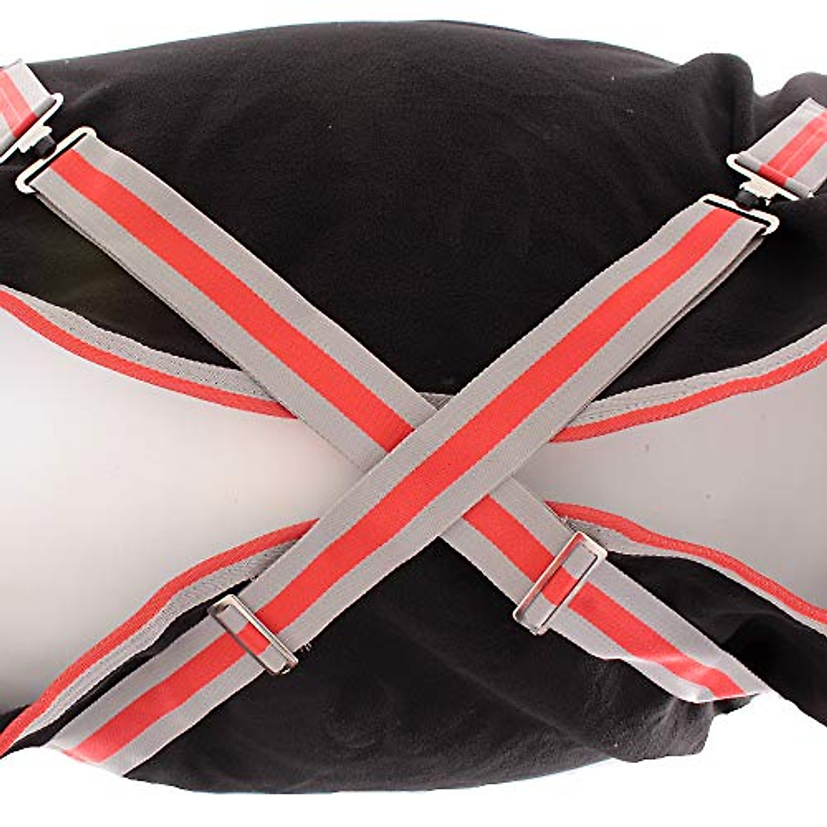 WeatherBeeta Therapy-Tec Fleece Standard Neck, Black/Silver/Red, 78"