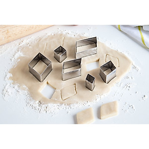 Fox Run 3612 Run Diamond Cookie cutters, 4 x 4 x 0.25 inches, Metallic