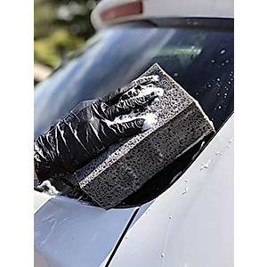 Glart 44WSA Set of 2 Sponges Anthracite for Car Wash Rims Paint 18 x 12 x 6 cm, 78 x 50 cm