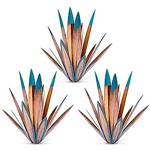 Metal Tequila Country Sculpture DIY Tequila Plant Home Decor Country Tequila Garden Ornament Indooutdoor Statuette Patio Lawn Patio Stake Decoration Gift to The Garden