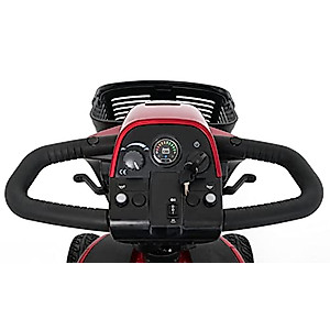 Deluxe Easy Pull Key Set for Pride Mobility Scooter - Premium Replacement Keys (Set of 4) for Go-Go Sport Elite Traveller, Pride Victory, Revo, Zero Turn, Legend, GoGo Ultra LX Power Wheel Chair