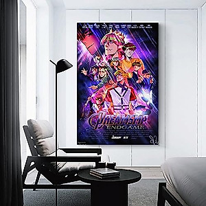 ZUGANGS Game Poster Dream SMP Poster Canvas Wall Art Picture Print Painting for Home Wall Decor 12x18inch(30x45cm)