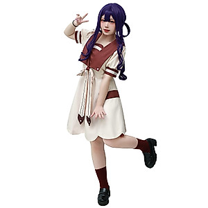 C-ZOFEK Cosplay Costume Halloween Dress with Socks (Medium)