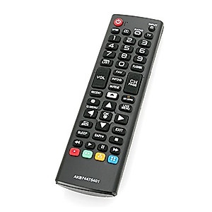 New Replacement AKB74475401 TV Remote fit for LG TV 55UF6450 55UF6790 55UF6800 60UF7300 65LF6350 65UF6450 65UF6490 65UF6790 65UF6800 24LF4820 32LF595B 43LF5900 43UF6400 49UF6400 49UF6430 49UF6490