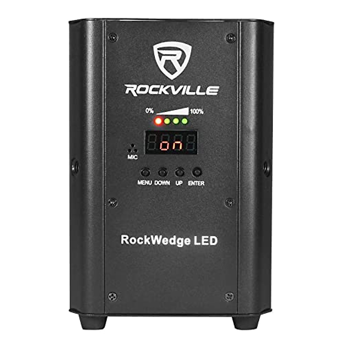 Rockville 54w RGBWA+UV Rechargeable Battery Wireless DMX Par Light (RockWedge LED)