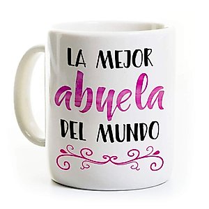 La Mejor Abuela del Mundo Coffee Mug - Spanish Best Grandma Grandmother in the World - Latina Regalo
