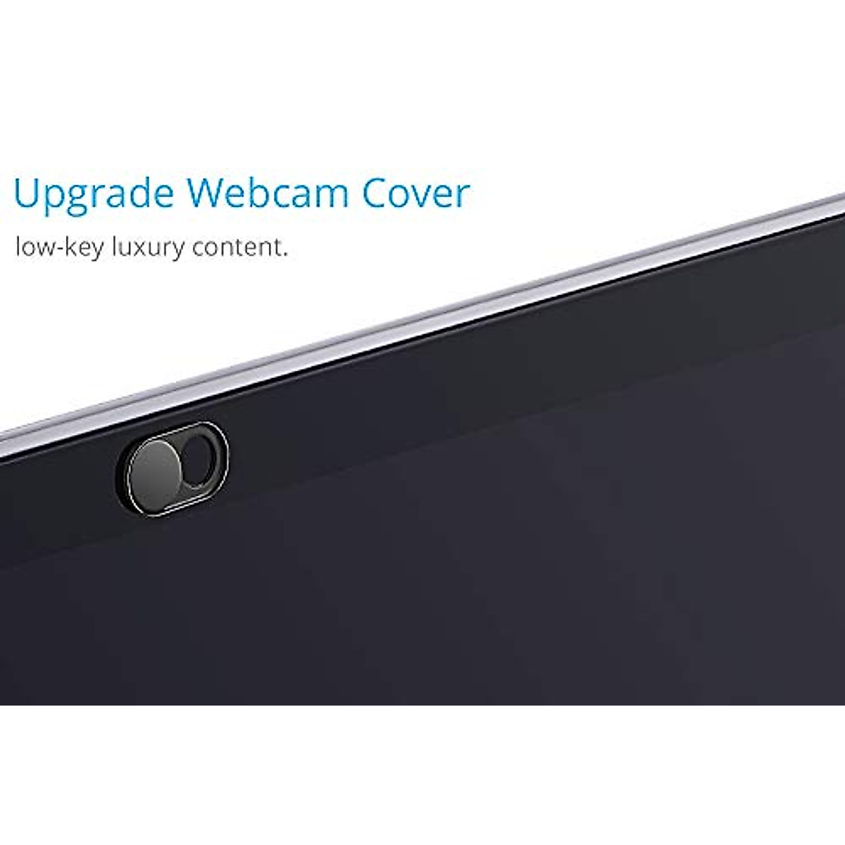 CloudValley Upgrade Magnetic Webcam Cover, [6-Pack] 0.023 inch Metal Camera Cover Slide for Mac, iPad, MacBook Pro, MacBook Air, Laptops, PC/Computer, Tablets, Web Blocker Protect Your Privacy