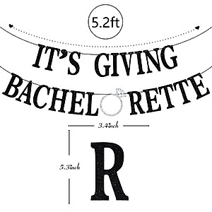 It's Giving Bachelorette Banner, Same Cowboy Forever/Miss to Mrs, Funny Bridal Shower/Engagement/Bachelorette Party Decorations