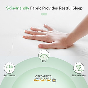Novilla Full Mattress, 12 Inch Memory Foam Mattress for Pressure Relief & Comfort Sleep, Medium Firm Feel with Motion Isolating, Full Mattress in a Box, White
