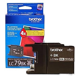 BRTLC79BK Brother Ink Cartridge, 2,400 Page Yield, Black