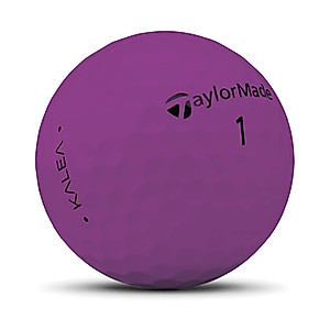 TaylorMade Women's Kalea Golf Balls, Purple, One Dozen (2019)
