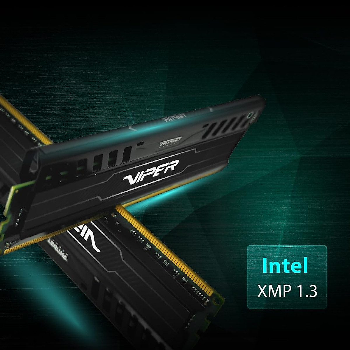 Patriot Memory PV316G160C0K 16GB(2x8GB) Viper III DDR3 1600MHz (PC3 12800) CL10 Desktop Memory with Black Mamba Heatsink
