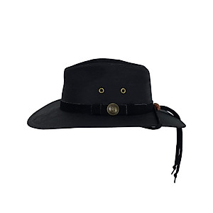 Outback Trading Company cowboy-hats, Black, Large