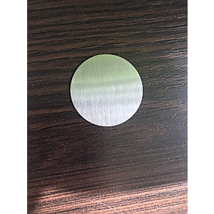 SALEX Phone Metal Stickers for Magnetic Mount. Replacement Set of 16 Magnet Metal Plates Inside Cell Phone Case. Silver Car Sticky Small Round Iron Discs with 3M Adhesive Backing for Holder, Crafts.