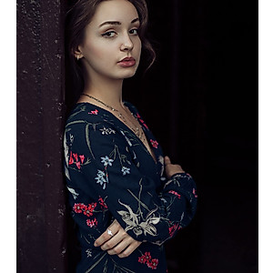 Teardrop Urn Rings for Ashes for Women - 925 Sterling Silver cremation jewelry Keepsake Hold Loved Ones Ashes,Memorial Wedding Ring for Girls (7) (C. Blue-March, 7)