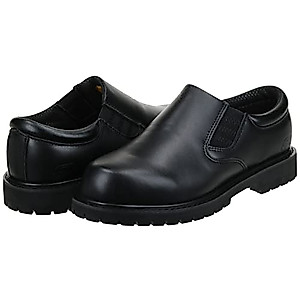 Skechers Men's Work Cottonwood Goddard Slip On, Black - 10 D(M) US