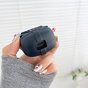 OINbxw case for Samsung 25W USB C Fast Charger, Type C Super Fast Charging Android Phone Charger Cable Silicone Protective Case for Galaxy 25W Power Adapter Charger S23/S22/S21 (Black Knight)