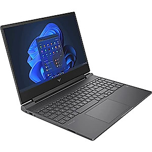 HP Victus Gaming Laptop, 15.6 Inch FHD 144 Hz Display, Intel Core i5-12450H, 16GB RAM, 512GB SSD, NVIDIA GeForce GTX 1650, Wi-Fi 6, Windows 11 Home, Bundle with JAWFOAL