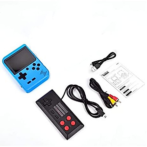 Handheld Game Console. Retro Mini Game Console.500 Non-Repeating Classic FC Games.3.0-inch Screen TV Connection.Adult and Children Game Consoles,Birthday Present