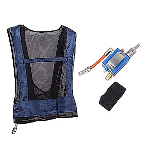 banapoy Air Conditioner Waistcoat, Welding Steel Air Compressed Cooling Vest Vortex Tube Air Conditioner Waistcoat, Adult Cooling Vest for Metallurgy Forging