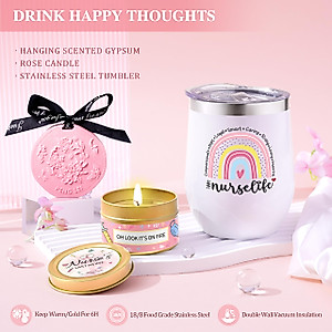 Nurse Gifts for Women, Nurses Day 2025 Gift, Nurses Week Gift Nurse Appreciation Gifts Set, Get Well Soon Care Package Relaxing Spa Gifts Set, Thank You Gifts Box for Nursing, RN, Nur se Practitioner