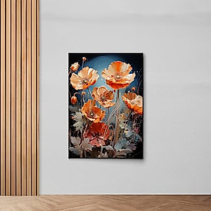 Samsung Frame TV Art, Abstract Flowers print, Floral print, Spring Flowers print, print print, Flower Art for Frame TV, Canvas, Art Print