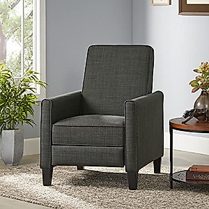 Great Deal Furniture Lucas Grey Recliner Club Chair