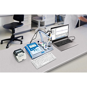 Apera Instruments PC9500 Research-Grade Benchtop pH/Conductivity Multiparameter Meter Kit with Comprehensive GLP Data Management and Data Output to Printer/PC