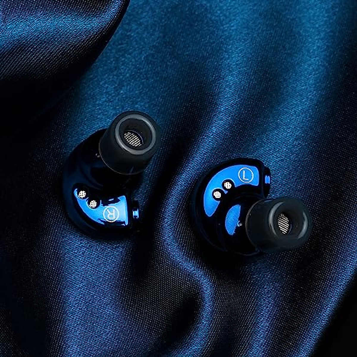 HiFiGo DUNU Falcon Ultra 1DD in-Ear Monitors, Upgraded Single Dynamic Driver with Magnesium Alloy Diaphragm IEMs in-Ear Earphones (Klein Blue)