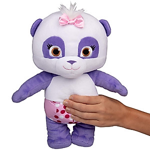 Snap Toys Word Party Talking 12 Inch Baby Lulu Plush - Press Lulu's Tummy to Hear Phrases from The Netflix Original Series - Ages 1+
