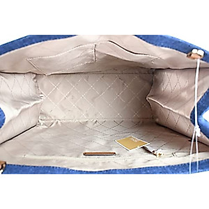 Michael Kors Mirella Large Tote Bag with Adjustable Strap (Indigo)