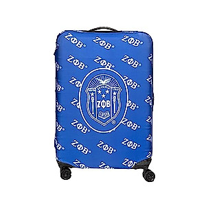 Zeta Phi Beta Sorority 3 Letters Large Luggage Cover