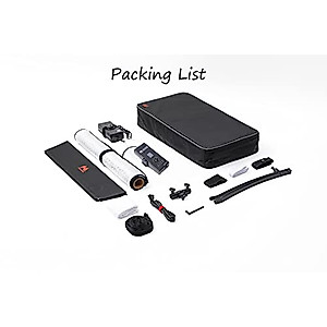 Falcon Eyes RX-24TDX 150W Roll-Flex LED Light with Honeycomb Grid Softbox Bi-Color Dimmable 3000K-5600K Light Compatible with DMX 512 Bulit in 9 Scene Effect Mode (24TDX with RX-24TDXSBHC)