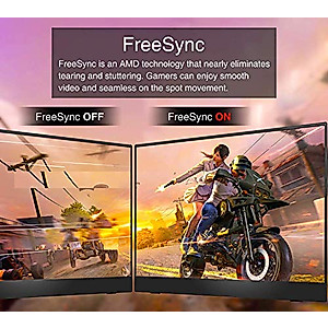 USB-C Portable Monitor - 15.6 Inch FHD 1080p FHD HDR FreeSync Zero Frame USB-C Computer Display with Dual Type-C Mini HDMI for Laptop PC Phone Mac Surface Xbox PS4 Switch, with Smart case (Renewed)