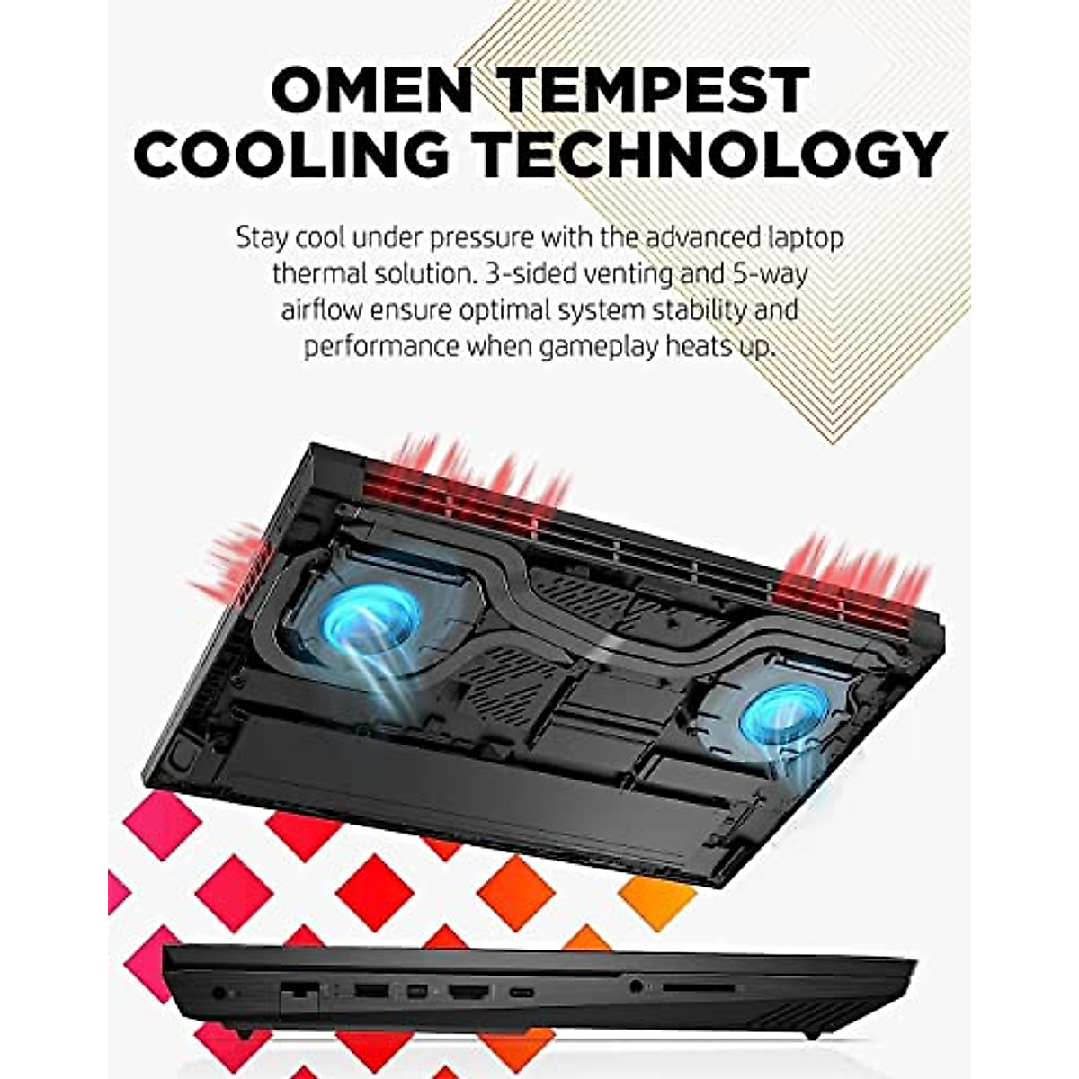 HP 2022 OMEN O17 17.3" 165Hz Gaming Laptop, Intel Core i7-12700H, 16GB RAM, 1TB PCIe SSD, Backlit Keyboard, NVIDIA GeForce RTX 3070Ti 8GB, HD Webcam, Win 11 Pro, Black, w/ 32GB USB Business Card