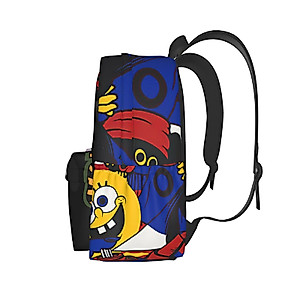 Vkaxopt Backpack Shark Teeth Camo Backpacks Travel Laptop Daypack Big Capacity Bookbag Fashion Durable for Men and Women, One Size