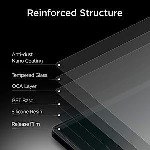 Spigen Tempered Glass Screen Protector [GlasTR Slim] Designed for Lenovo Chromebook Flex 3-11.6 inch [9H Hardness Tempered Glass]