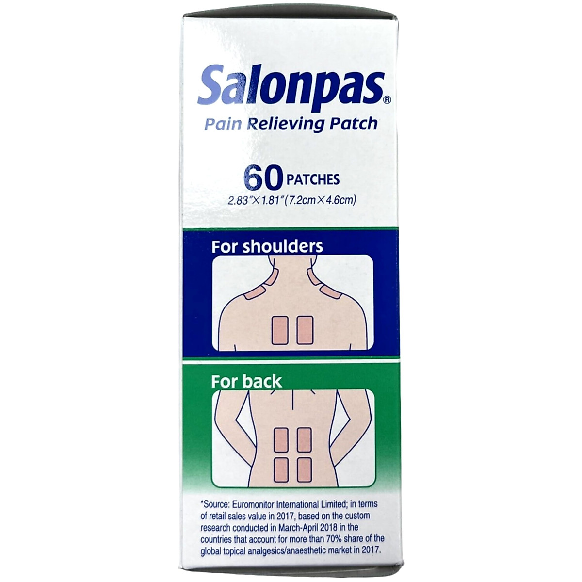 Salonpas Relief Patches, 60 Count