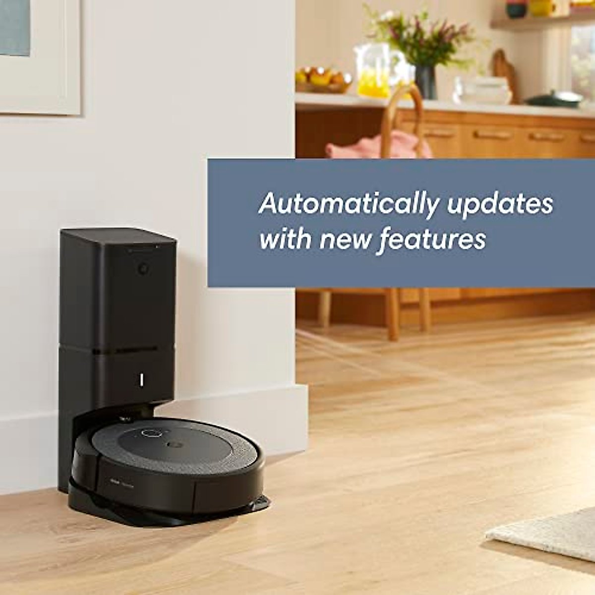 iRobot Roomba i3+ EVO (3550) Self-Emptying Robot Vacuum – Now Clean By Room With Smart Mapping, Empties Itself For Up To 60 Days, Works With Alexa, Ideal For Pet Hair, Carpets​