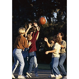 LOVEINHEART Mom and Dad to My Son Gift Basketball with Printing Words on Ball Official Size Seven Customized Basketball with Bag and Needle (Basketball001)