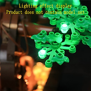 GEAMENT LED Light Kit (Green) Compatible with Lego Bonsai Tree - Lighting Set for Creator 10281 Building Model (Model Set Not Included)