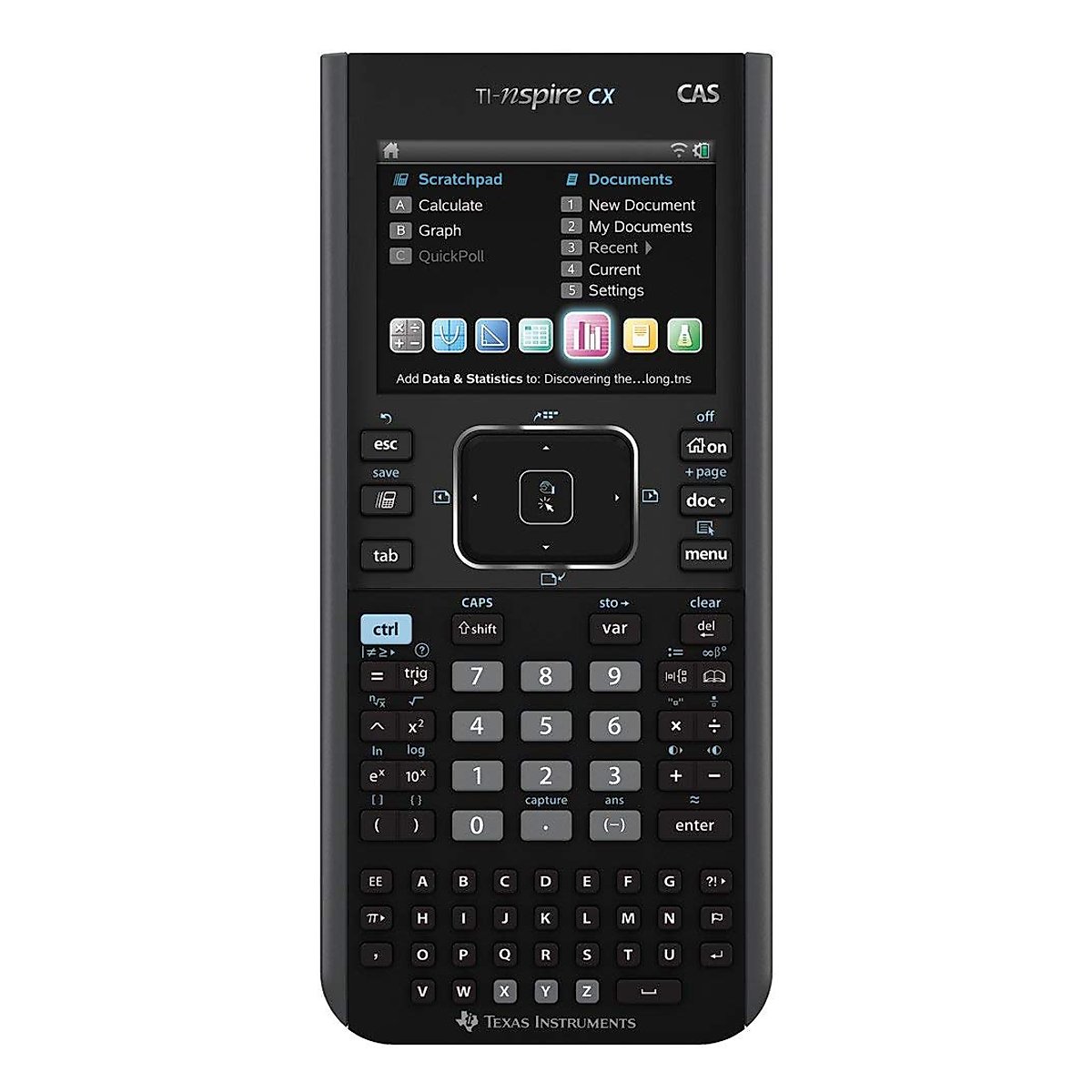 Texas Instruments Nspire CX CAS Graphing Calculator (Renewed)